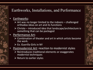 Overview of Western Art and Non Western Art Part 3 | PPTX