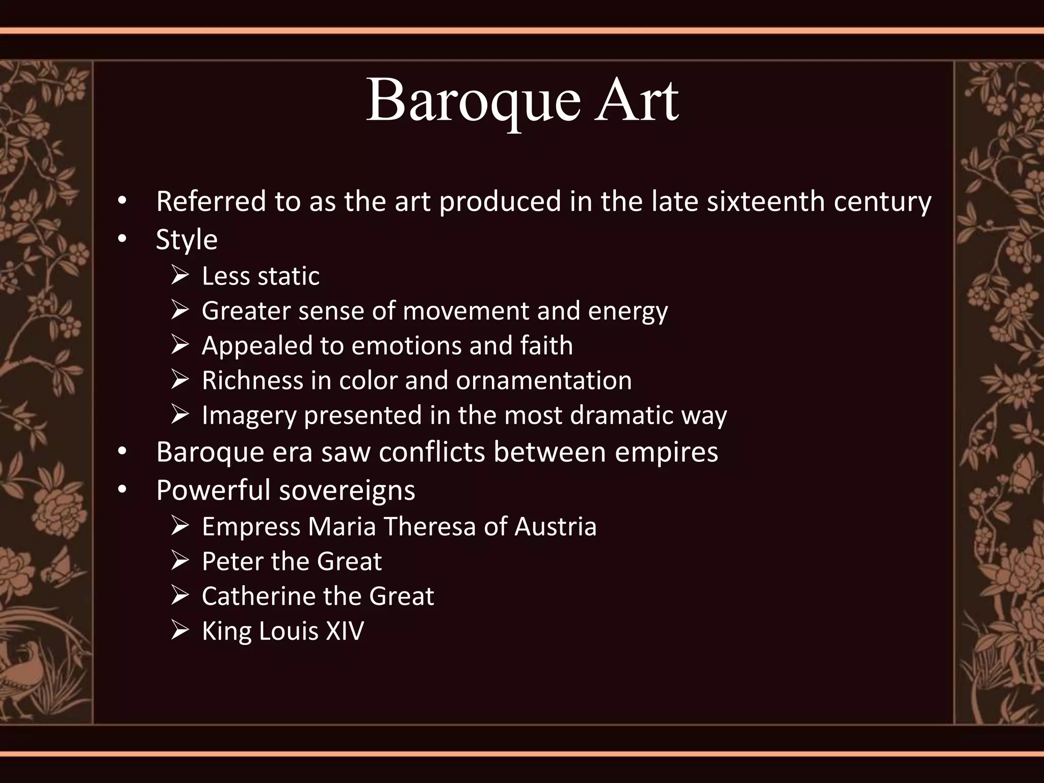 Overview of Western Art and Non Western Art Part 2 | PPT