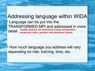 Overview of wida | PPT