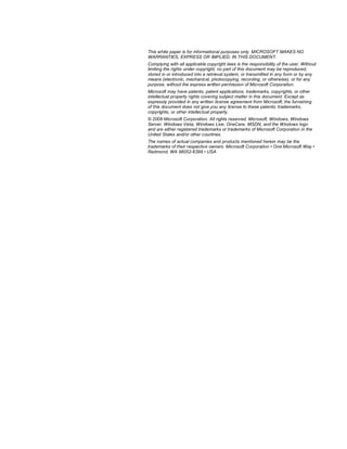 Overview of windows xp service pack 3 | PDF