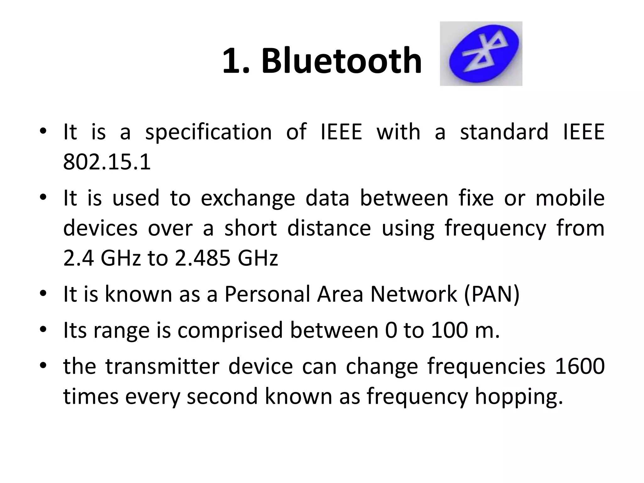 Overview of wireless network | PPTX