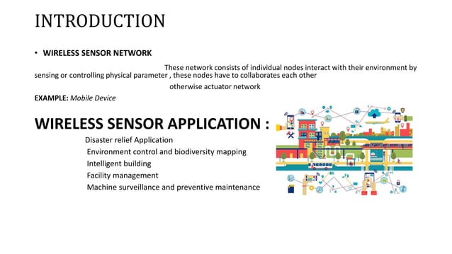 Overview of wireless sensor network | PPT