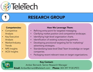 TeleTech Work Flow Overview (Private File) | PPT