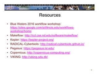 Overview of Scientific Workflows - Why Use Them? | PDF