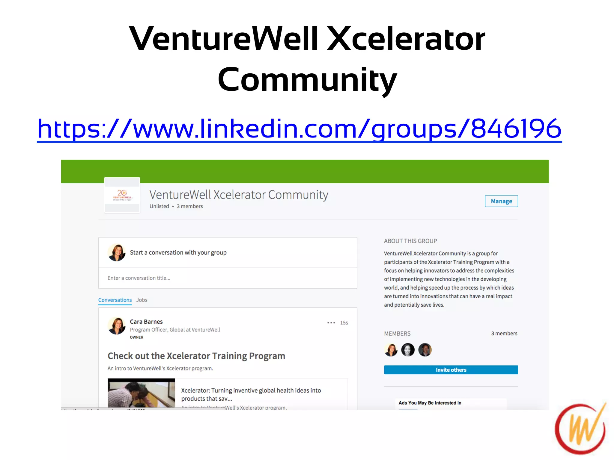Overview of xcelerator program and mentoring | PPT