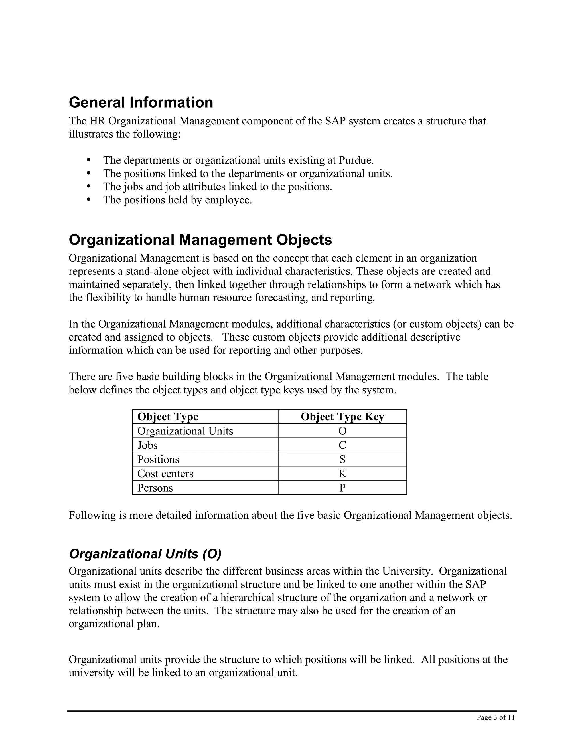 Overview om objects | PDF