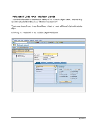 Overview om objects | PDF
