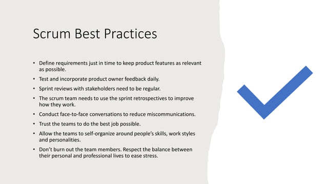 Overview on Agile, Scrum, Kanban, Extreme programming (XP) and Scaled Agile Framework (SAFe) | PPTX