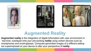 Overview on augmented reality | PPTX