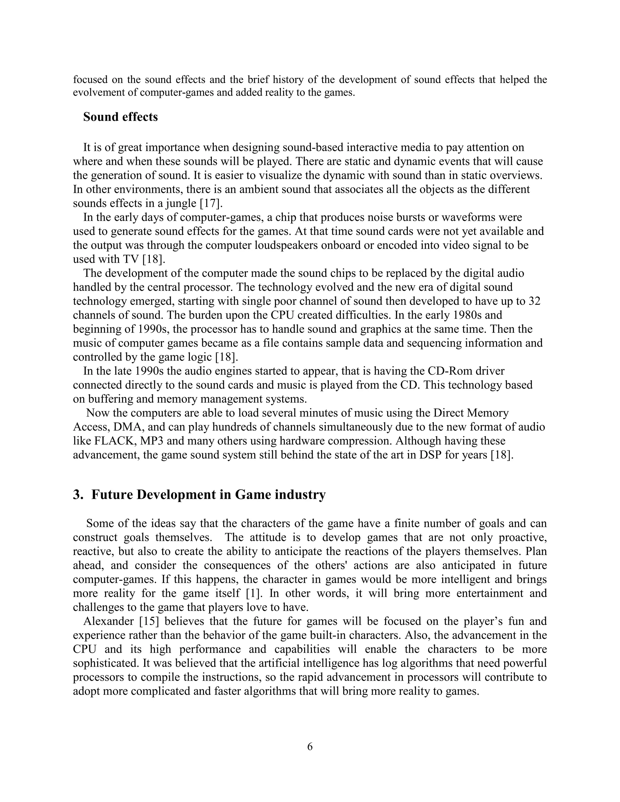 Overview on computer games | PDF