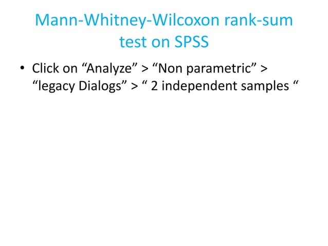 Overview on crossover trials Statistical illustration “SPSS” Continues ...