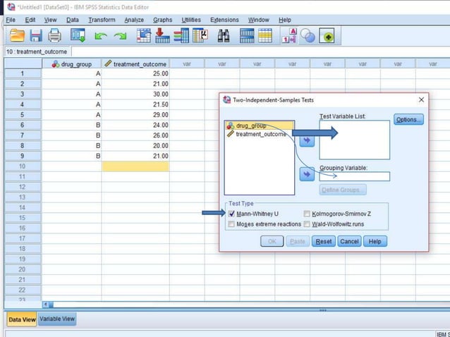 Overview on crossover trials Statistical illustration “SPSS” Continues outcome | PPTX