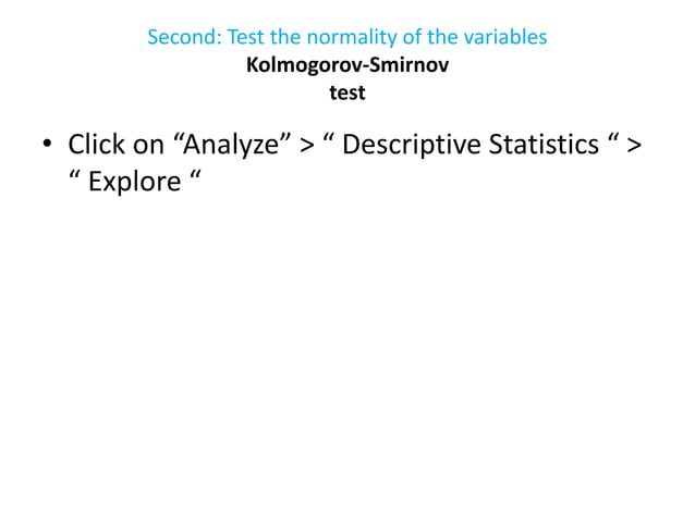 Overview on crossover trials Statistical illustration “SPSS” Continues ...