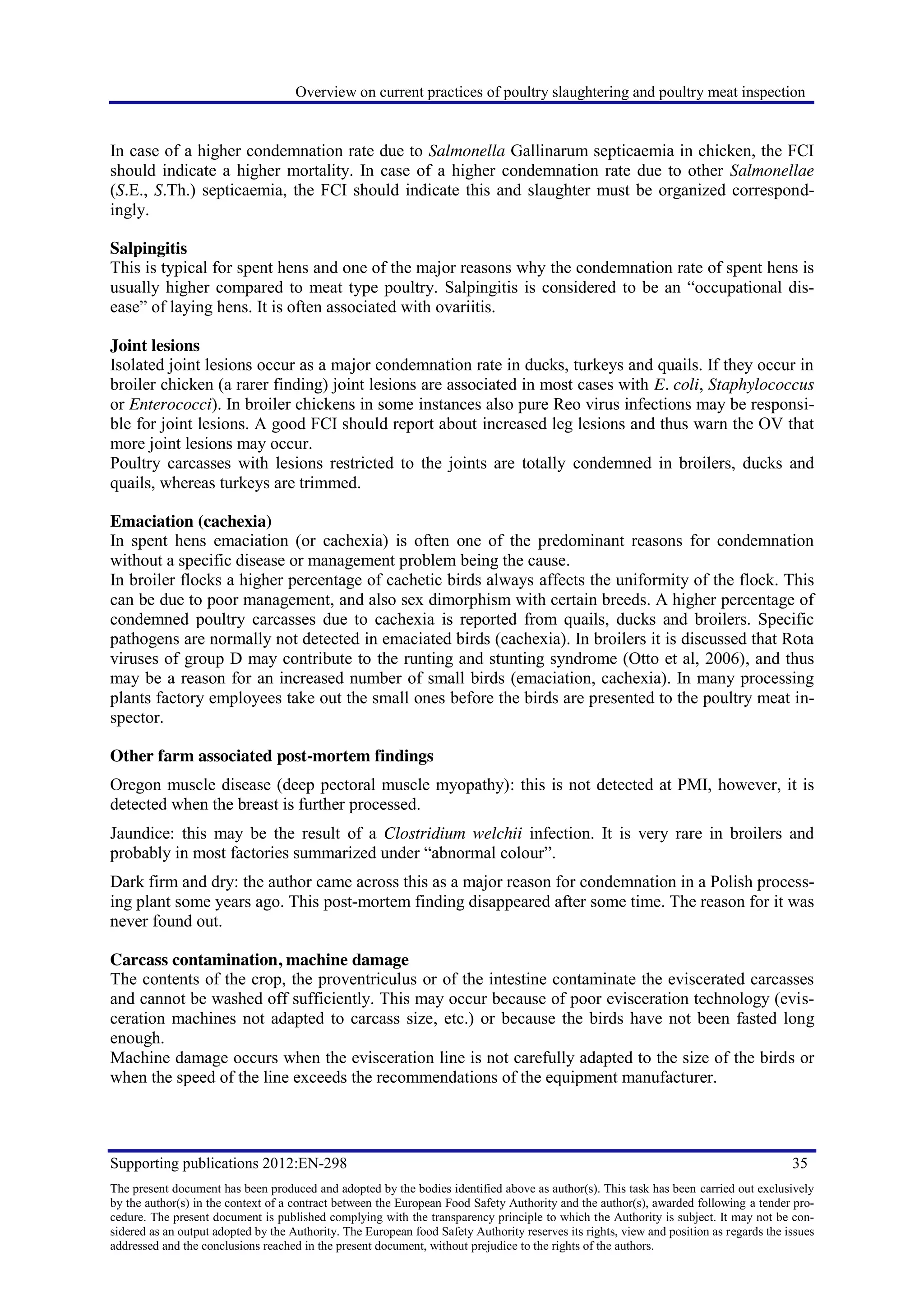 Overview on current practices of poultry slaughtering and poultry meat ...