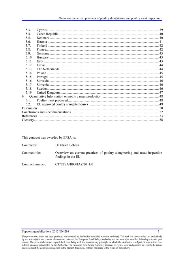 Overview on current practices of poultry slaughtering and poultry meat ...