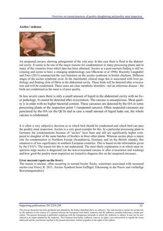 Overview on current practices of poultry slaughtering and poultry meat ...