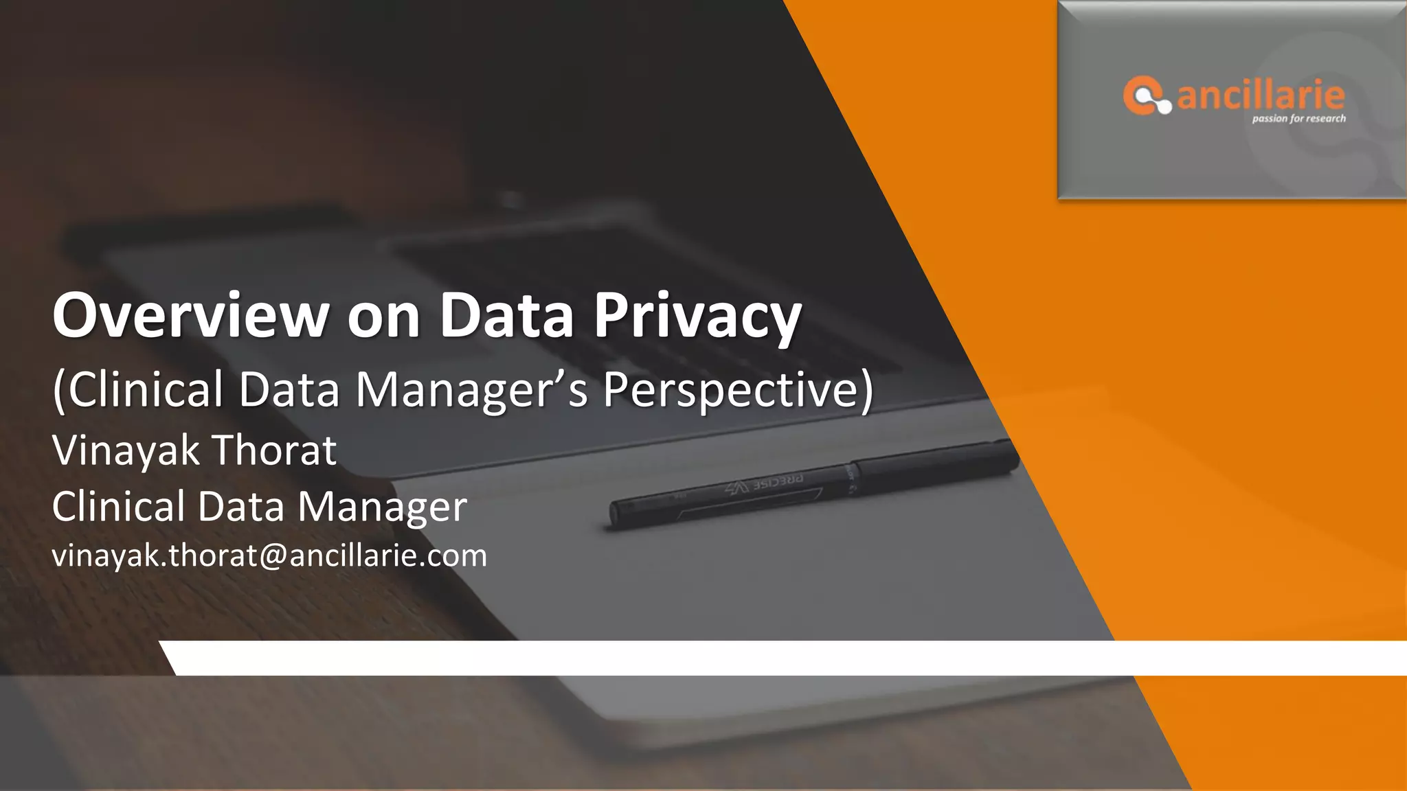 Overview on data privacy | PDF