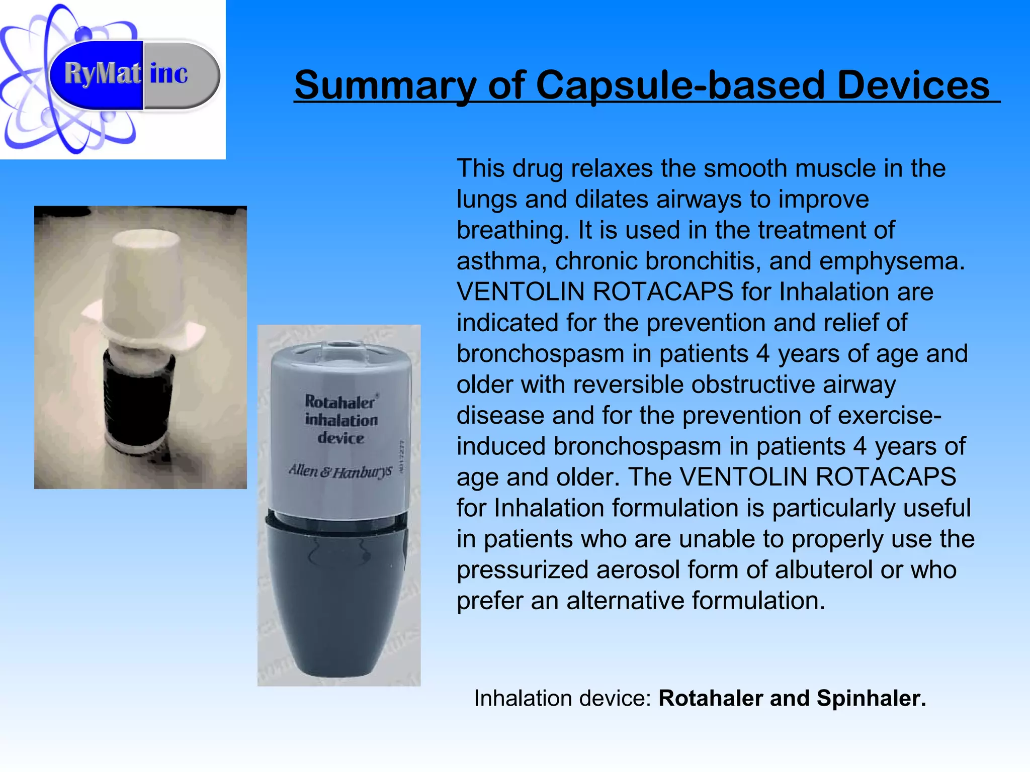 Overview on Dry Power Inhalers | PPT