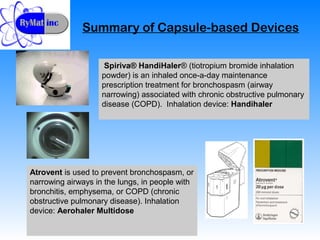 Overview on Dry Power Inhalers | PPT