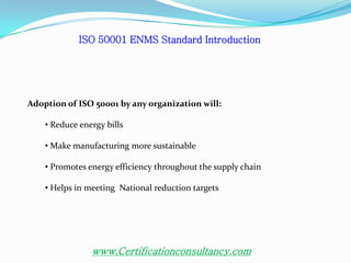 Overview on iso 50001 energy management system | PDF | Power and Energy ...