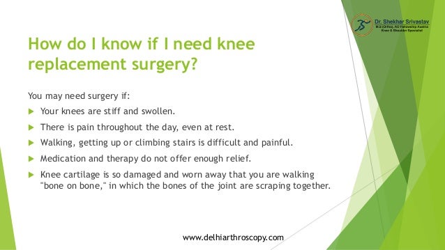 Overview on Knee Replacement surgery | PDF