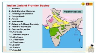 Over view on sedimentary basin of india in sedimentalogy | PPTX