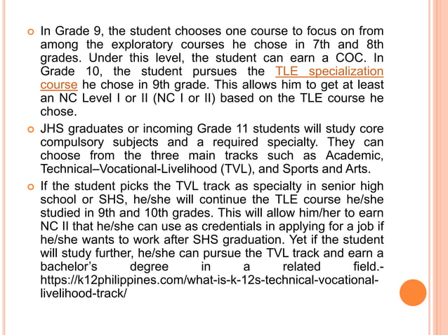 OVERVIEW ON TLE.pptx | Professional School | Postgraduate Education