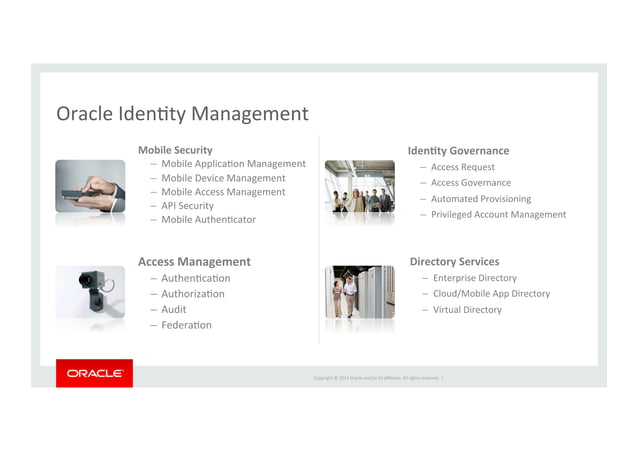 Overview Oracle Identity Management tijdens AMIS Simplified Security ...