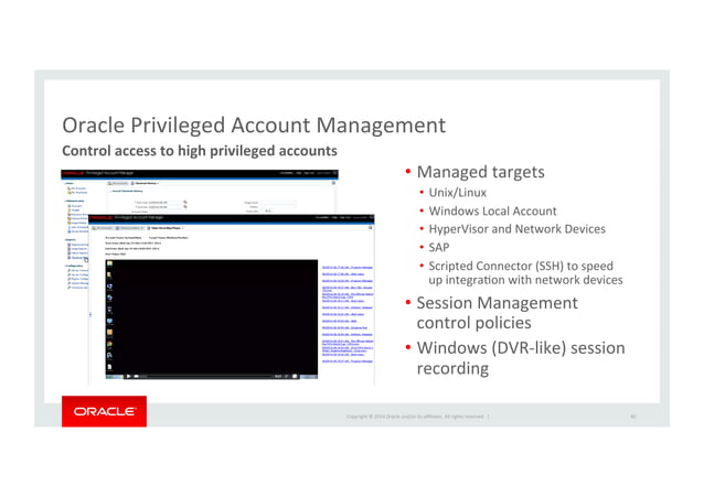 Overview Oracle Identity Management tijdens AMIS Simplified Security ...