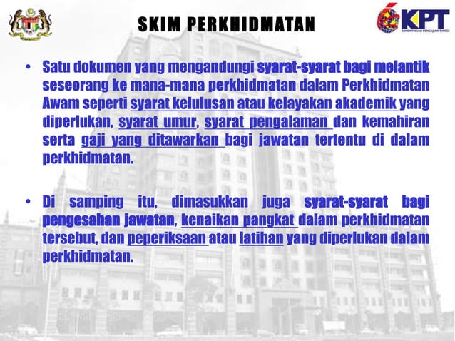 Overview perkhidmatan awam | PPTX