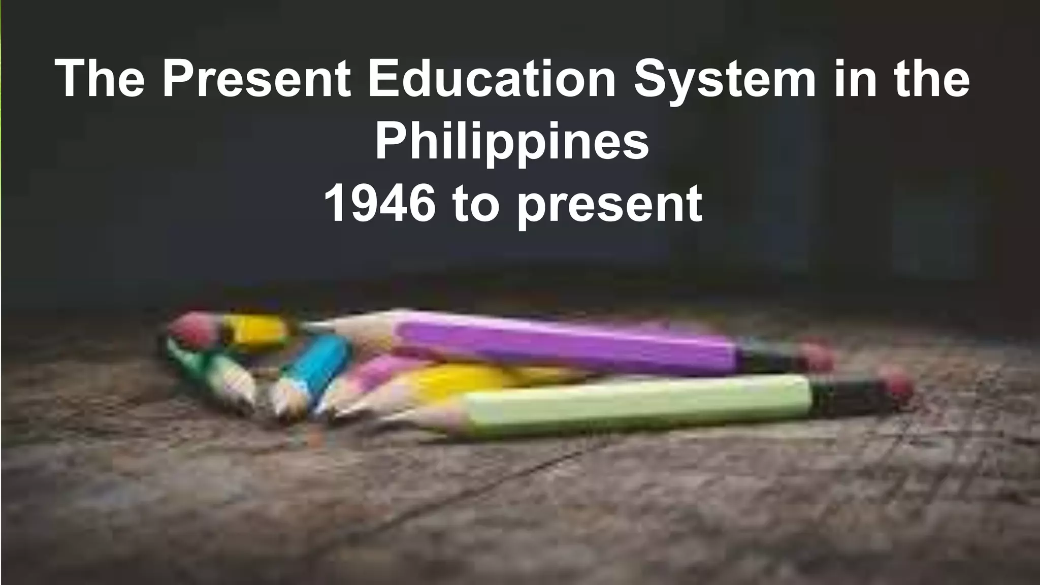 Overview Philippine Educational System | PPTX