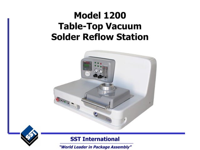 SST International Overview presentation | PPT