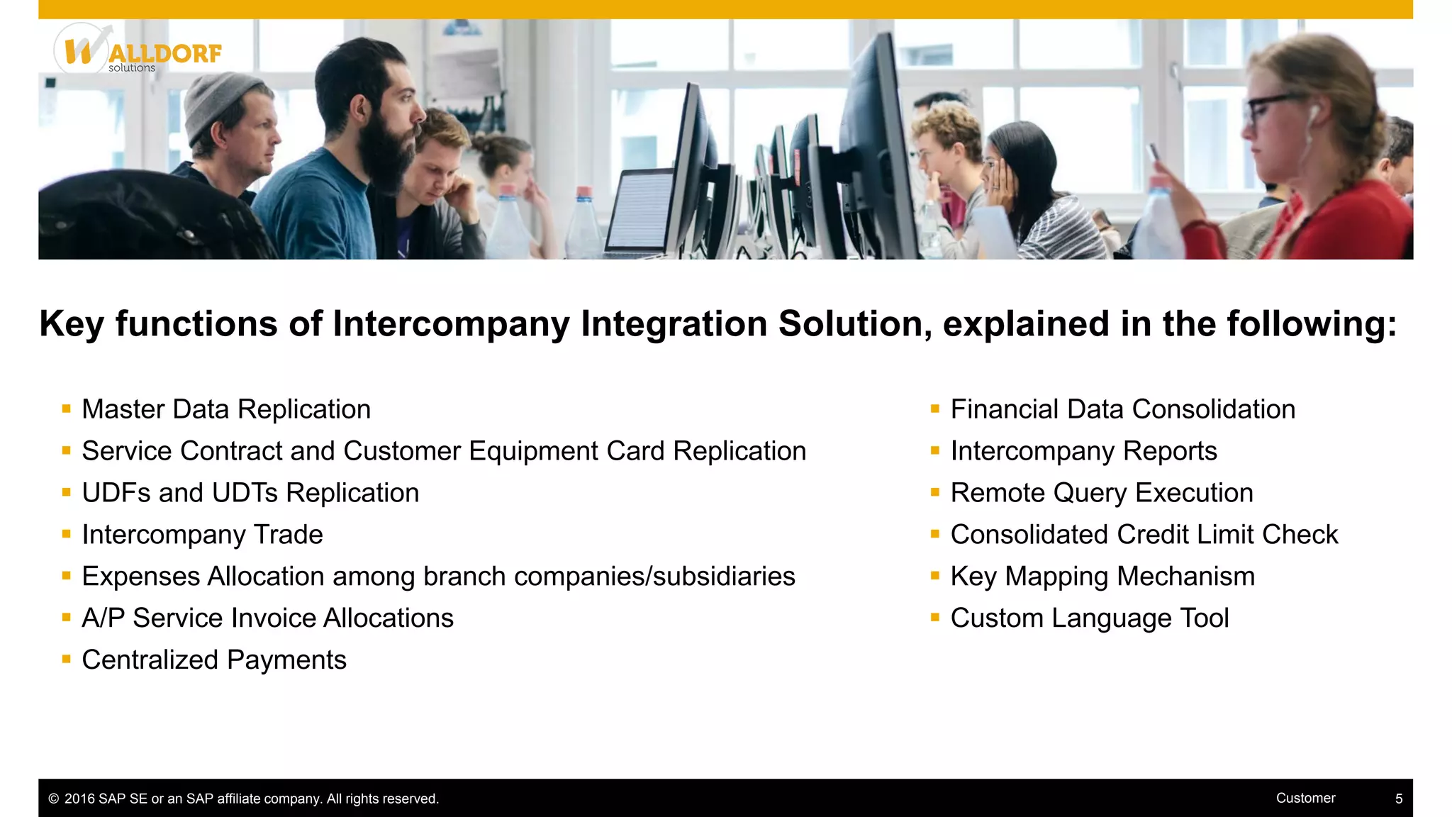 Overview presentation intercompany integration solution for sap business one | PDF