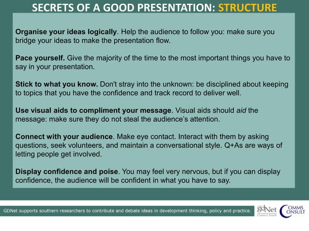 Overview principles of effective presentations | PPSX | Business Expos ...