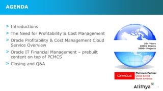 Overview profitability and cost management cloud services | PPT
