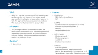 Overview QbD Training Package | PPT