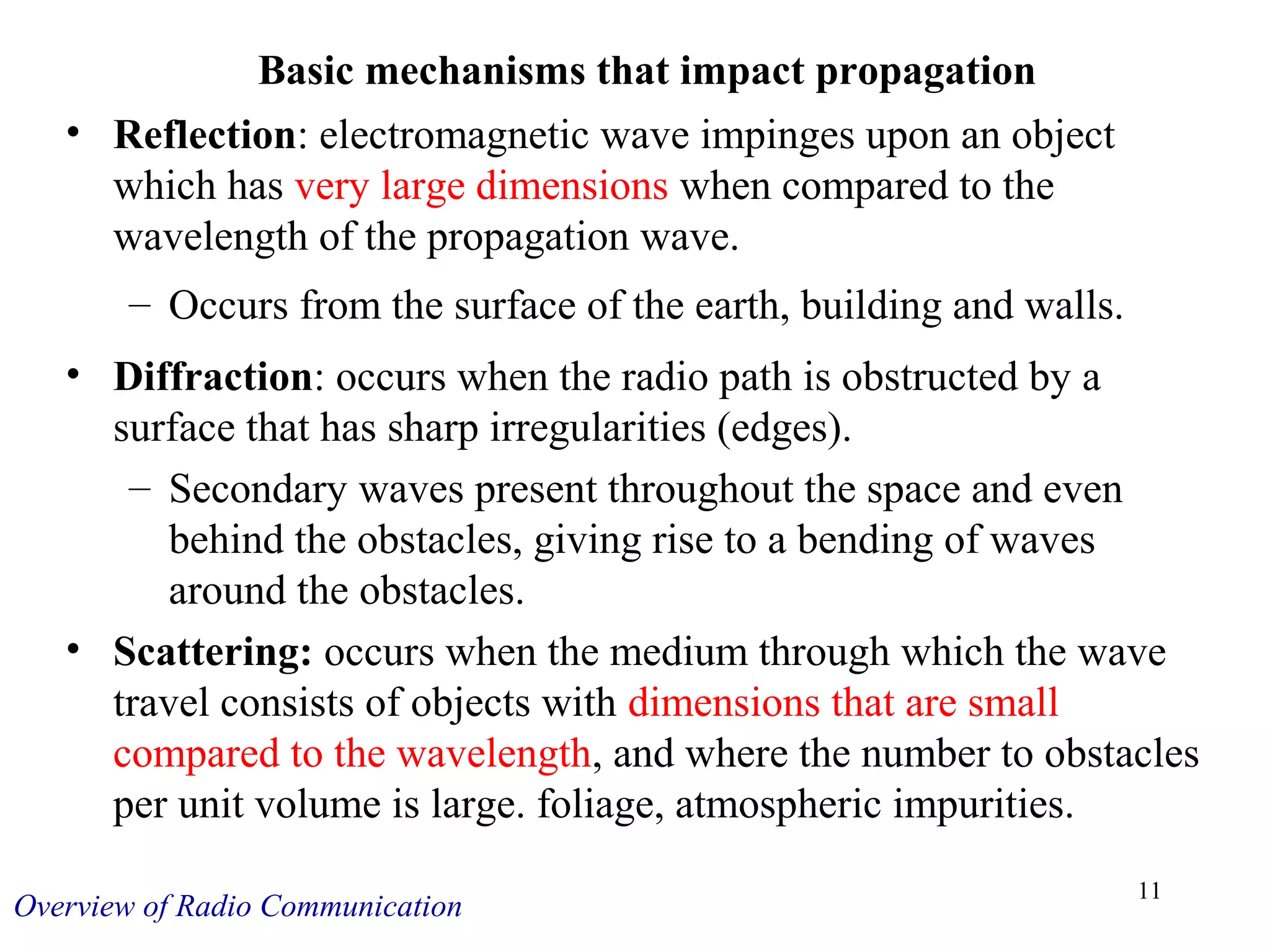 Overview of Radio Communication | PPT
