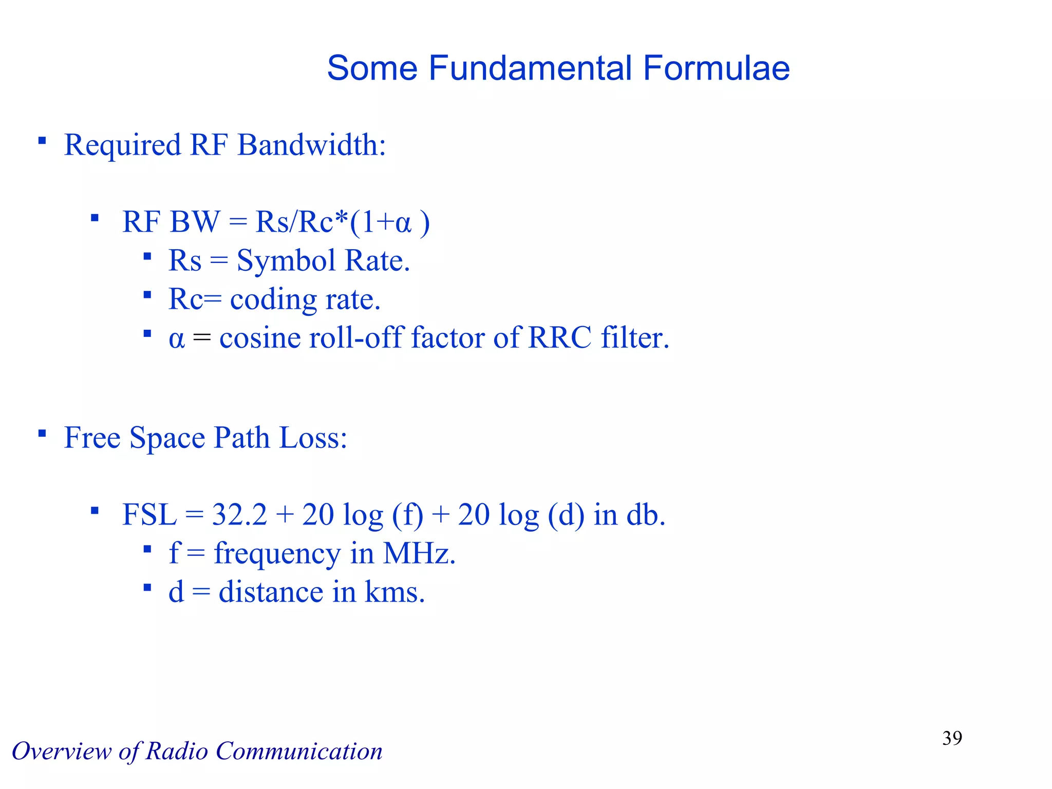 Overview of Radio Communication | PPT
