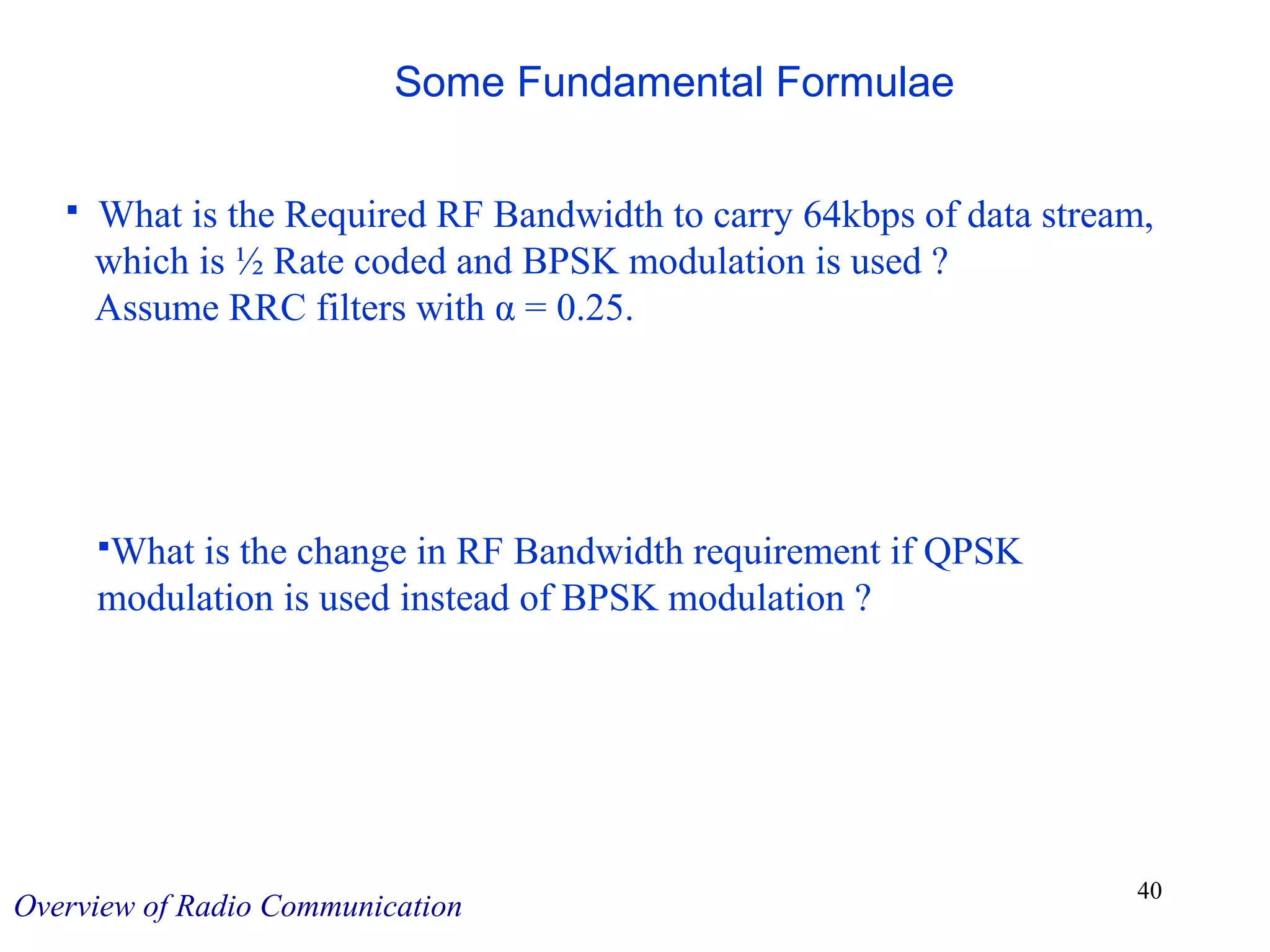 Overview of Radio Communication | PPT