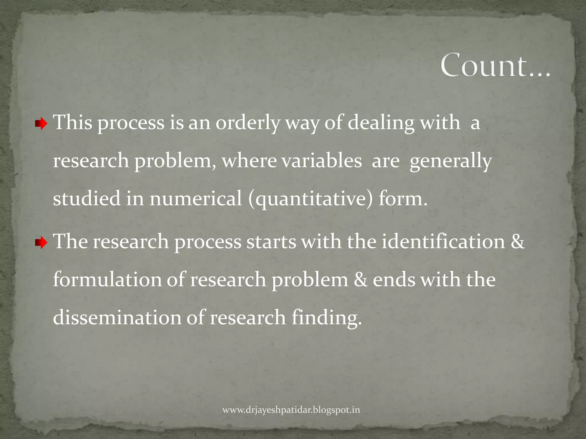 Overview research process | PPSX