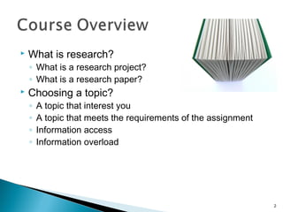 Overview research writing powerpoint 1 | PPT