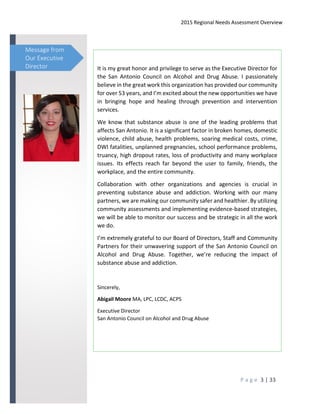 PRC Region 8 Regional Needs Assessment Overview | PDF