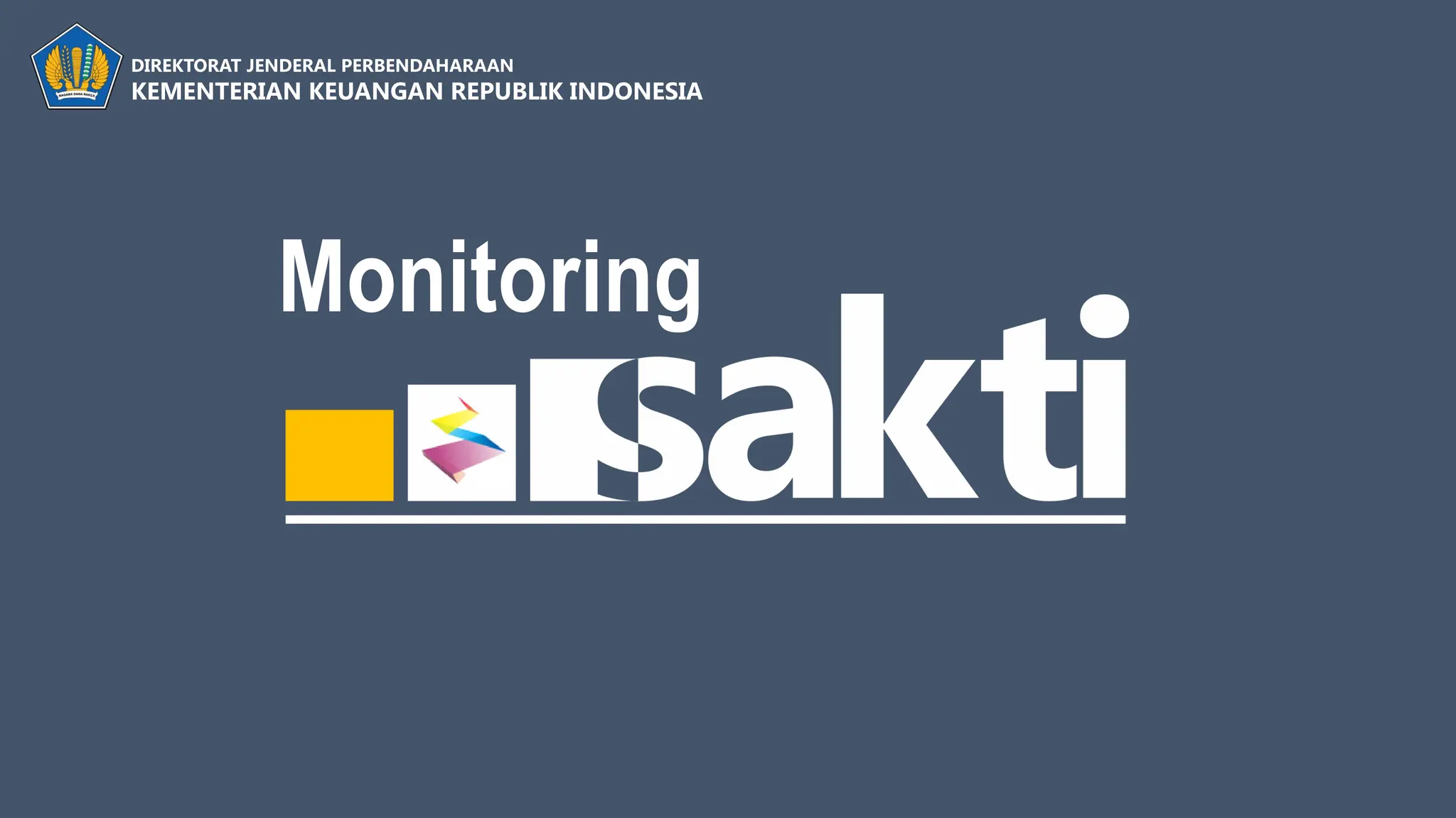 Petunjuk penggunaan aplikasi sakti kementerian keuangan | PDF