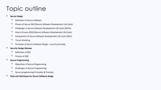 Comprehensive Guide to Secure Software Design and Programming Practices ...