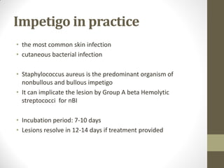 Overview skin disease & impetigo ping | PDF