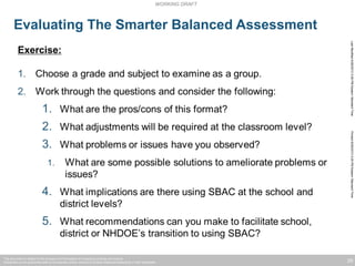 Overview smarter balanced | PPT