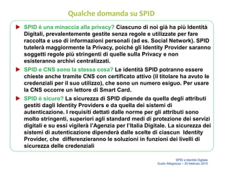 SPID e Identità Digitale - Una sfida per l'Italia che cambia ...