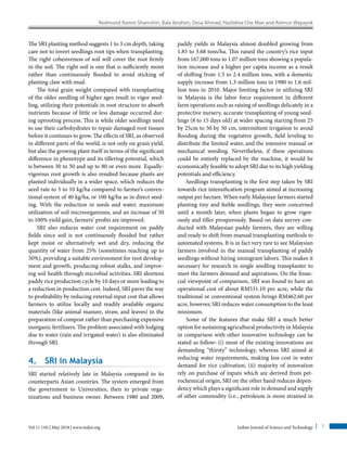 An Overview of the System of Rice Intensification for Paddy Fields of ...