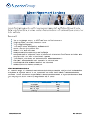 Overview superior group | PDF