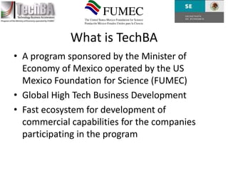 Overview TechBA Silicon Valley | PPT